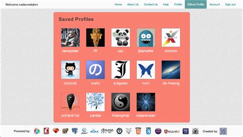 Github Nadavmatalon Github Profiler Makers Academy Week Project