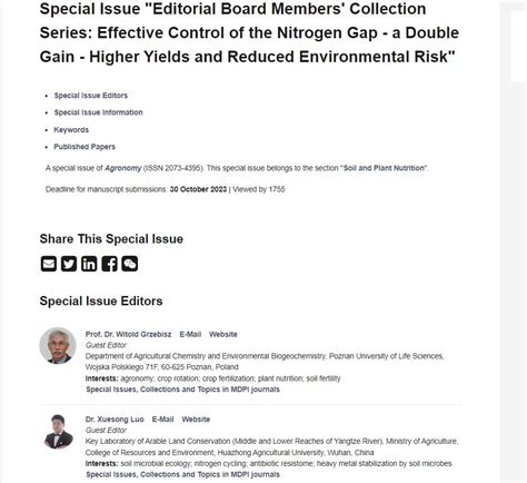 Callforpapers Mdpiagronomy Agronomy Mdpi