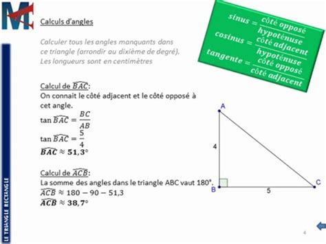 Comment Calculer Un Coté D Un Triangle Rectangle Esam Solidarity