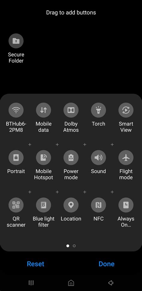 Enable Disable Mobile Data In Quick Settings On S10 Plus Missing Samsung Community