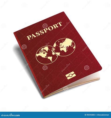 International Passport Boarding Pass Tickets With Barcode And Key On The Map Seamless