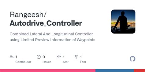 Github Rangeesh Autodrive Controller Combined Lateral And
