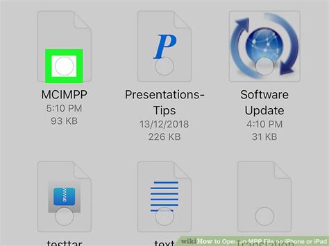How To Open An Mpp File On Iphone Or Ipad With Pictures