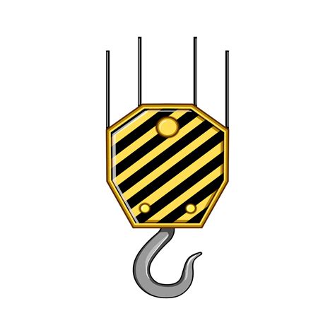 Equipment Crane Hook Cartoon Illustration 43256331 Vector Art At Vecteezy