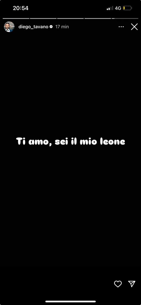 Malore Bove Lagente Diego Tavano Ti Amo Sei Il Mio Leone