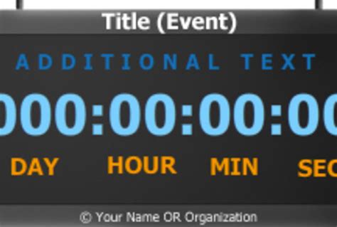 Create A Customized Flash Event Countdown Timer Fiverr