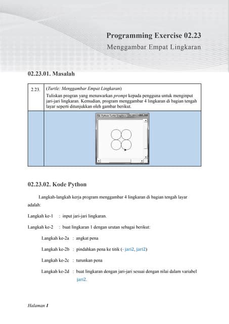 0214 Luas Segitiga Menggunakan Bahasa Pemrograman Python Pdf