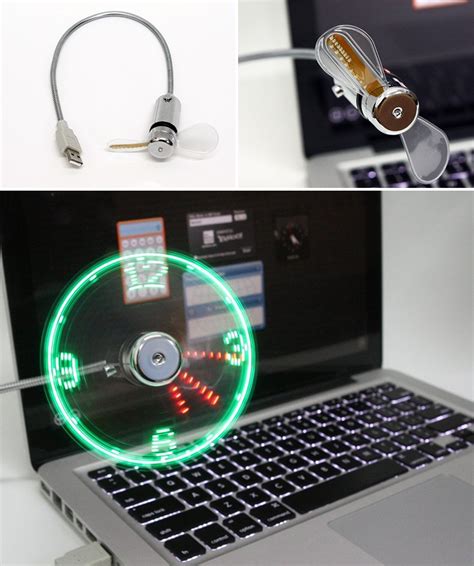 A Short Lived USB LED Fan Clock Core