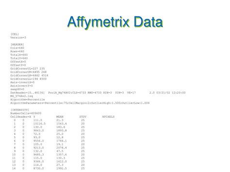Ppt Microarray Analysis Software Powerpoint Presentation Free