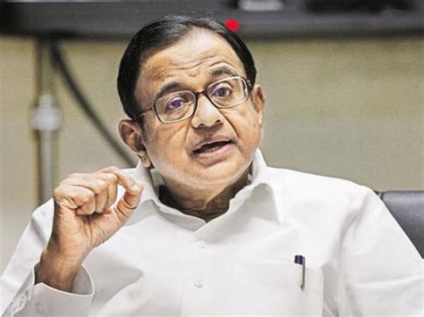 Bjps Claim On Growth Rate Based On Bogus Numbers P Chidambaram