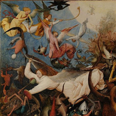 The Fall Of The Rebel Angels Photograph By Pieter Bruegel The Elder