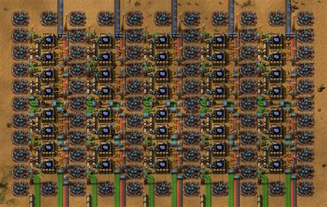8 Beacon Style Processing Unit Blue Circuit Production Factorio
