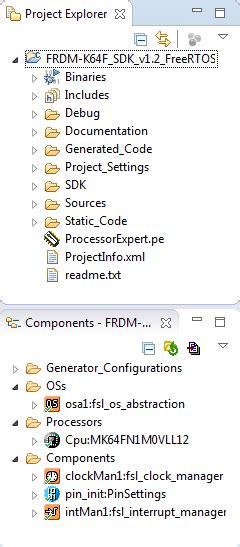 Tutorial Using Processor Expert And Freertos With Kinetis Sdk V12