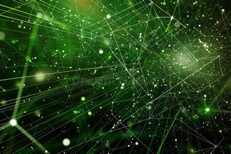 Vibrant Green Abstract Technology Background Symbolizing Innovation And Futuristic Progress