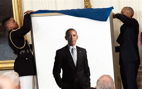See Barack And Michelle Obamas Official White House Portraits
