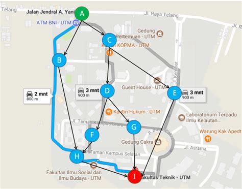 Penentuan Jalur Terpendek Dengan Algoritma Greedy Greedy Shortest Path