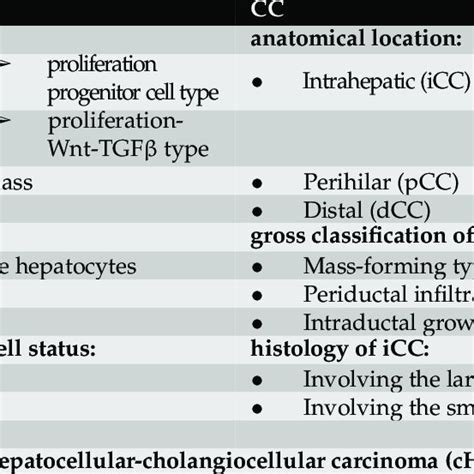 Schematic Classification Of Hepatocellular Carcinoma And Download