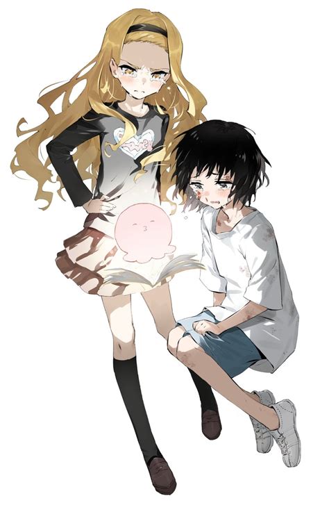 Kuze Shizuka Kirarazaka Marina And Takopii Takopii No Genzai Drawn