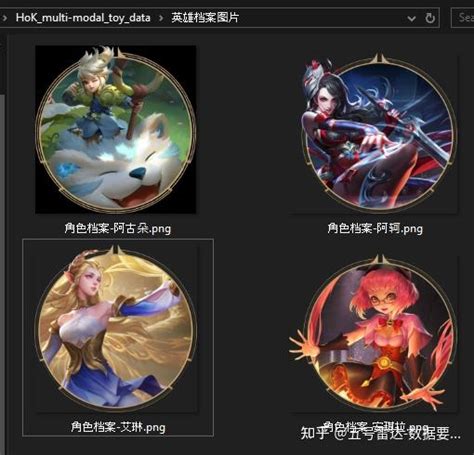 【五号雷达 数据快讯】hok 王者荣耀多模态toy数据集 知乎