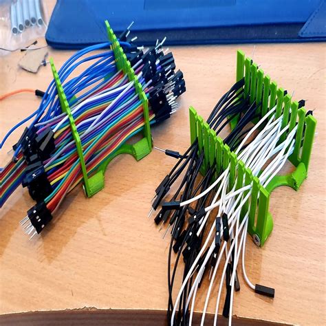 Free 3d File Dupont Cable Pin Jumper Wire Organizer・3d Printer Model To