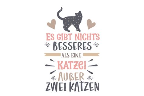 Es Gibt Nichts Besseres Als Eine Katze Außer Zwei Katzen SVG