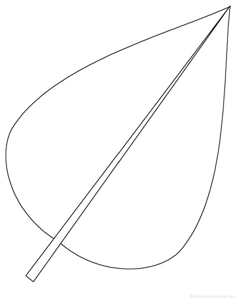 Macrame Leaf Template Printable