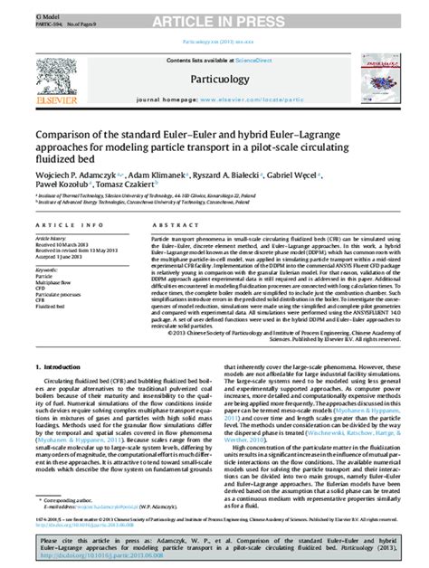 Pdf Comparison Of The Standard Eulereuler And Hybrid Eulerlagrange