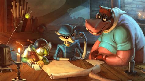 Download Sly Cooper With Murray And Bentley Wallpaper