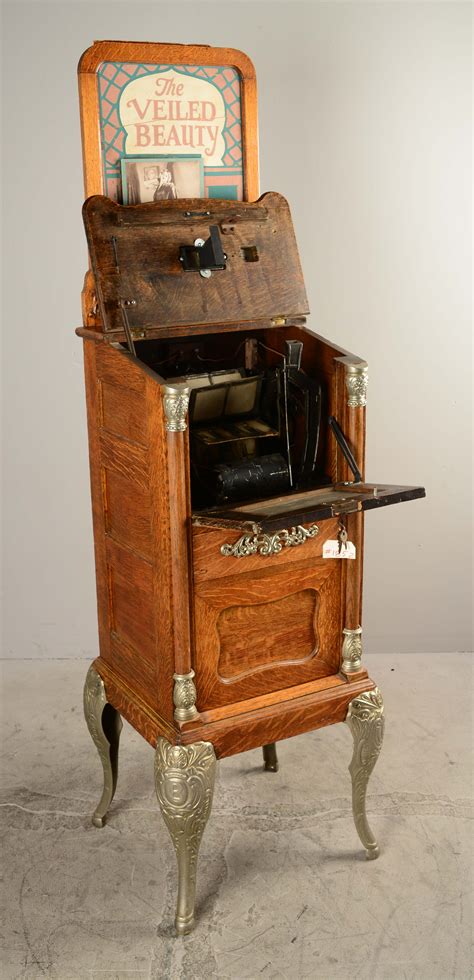 Lot Detail 1¢ Cail O Scope The Veiled Beauty Arcade Machine