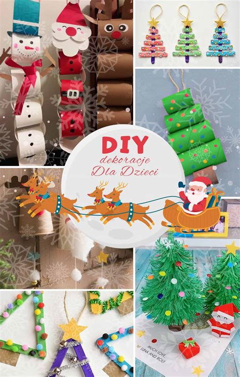 10 Dekoracji Diy Na Boże Narodzenie Dla Dzieci