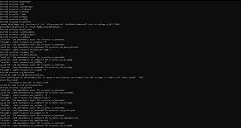 Couldnt Load Resource Server FiveM Client Support Cfx Re Community