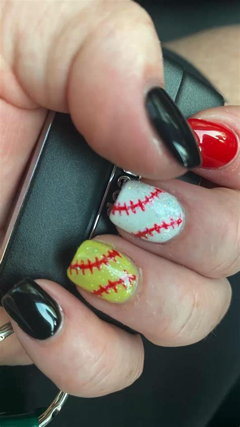 Softball Nails Artofit
