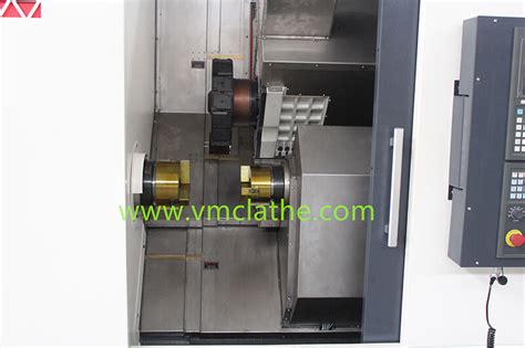 Dual Spindle Slant Bed Cnc Lathe Machine TCK S TAIAN YUZHUO MACHINERY