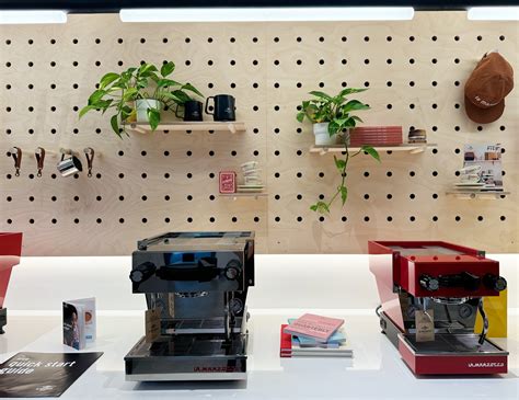 Custom Wooden Pegboards And Furniture For La Marzocco Showroom — Klo Lab I Cnc Fabrication And Design