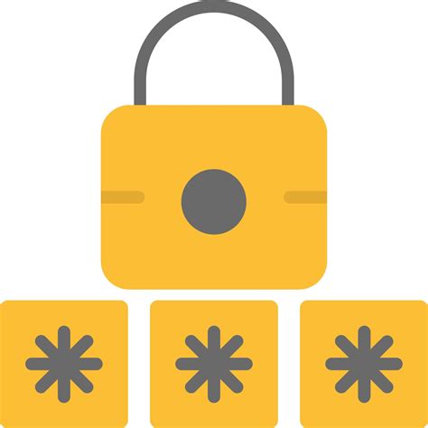 Password Flat Icon 11597680 Vector Art At Vecteezy