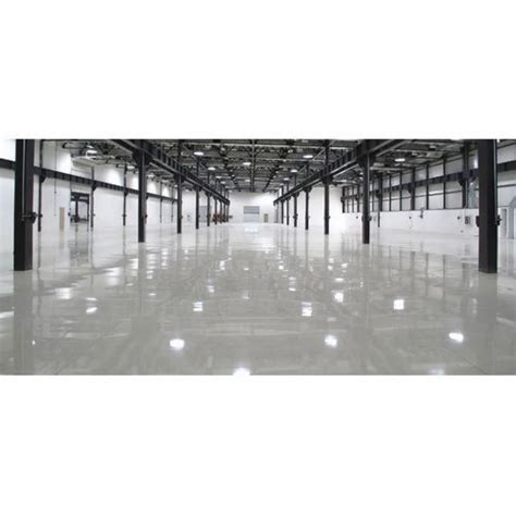 Industrial Epoxy Floor Coating Service Thickness Standard At Rs 80 Sq
