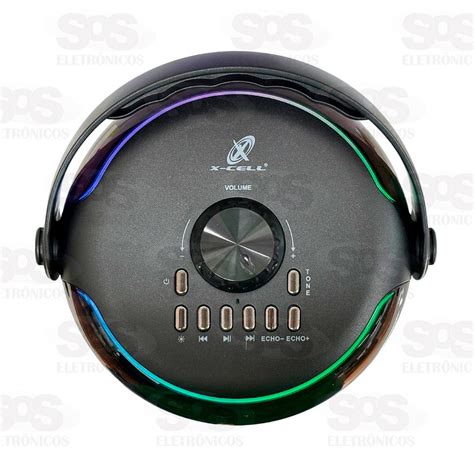 Caixa De Som W Com Microfone Sem Fio X Cell XC KB