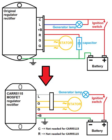 Rotax Voltage Regulator Carr5115 Vectriq Parts