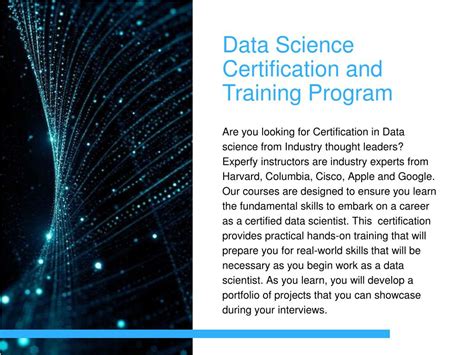 Ppt Data Science Certification Training Powerpoint Presentation Free