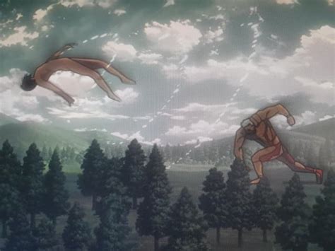 My Drawing Of Eren Vs Reiner Fight Scene 812 Rshingekinokyojin