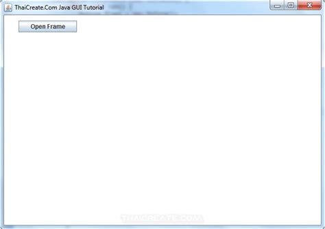 Java Internal Frame Jinternalframe Swing Example