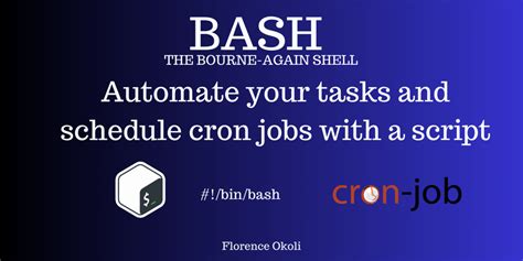automate your tasks and schedule cronjobs with a script dev community