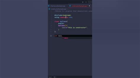 Constructor Example In C Program Codebucketht 🔥🔥 Youtube