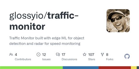 Github Glossyiotraffic Monitor Traffic Monitor Built With Edge Ml