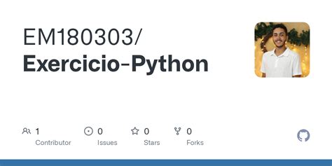 Github Em Exercicio Python