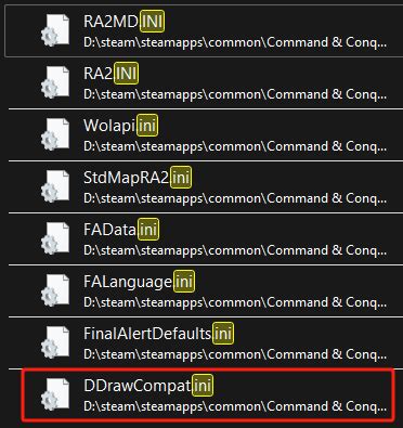 Command Conquer Red Alert And Yuris Revenge High Resolution Settings GamePretty