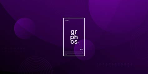 Dark Purple Gradient Illustration Background With Curved And Circle