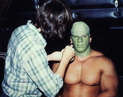 Lou Ferrigno Hulk Makeup