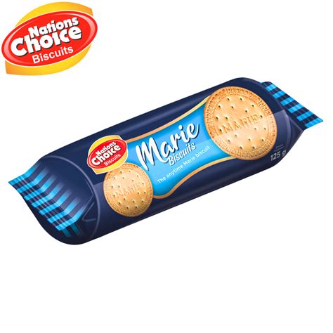 Marie Biscuits 12 Pack 125g Nations Choice Biscuits
