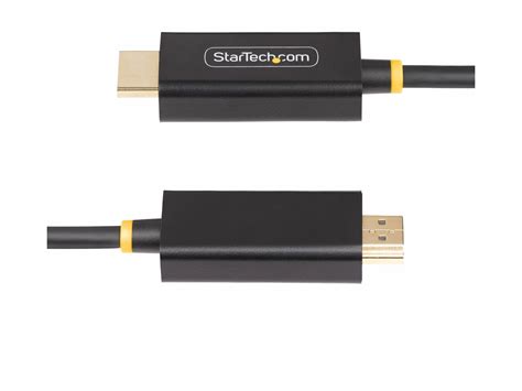 StarTech Com Ft M DisplayPort To HDMI Adapter Cable K Hz With HDR DP To HDMI B